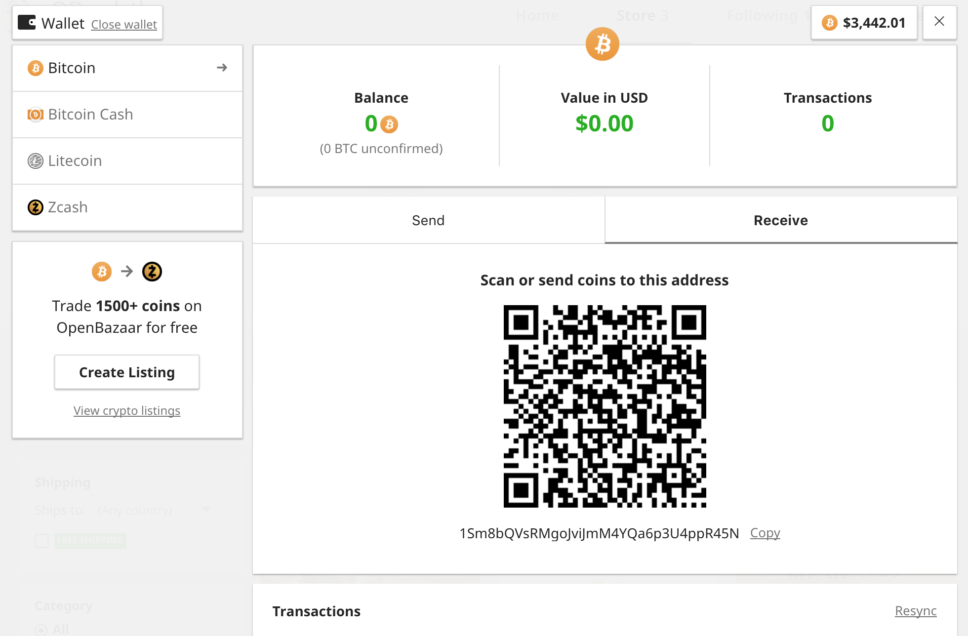 Wallet Balances Aren't Showing · Issue #1638 · OpenBazaar/openbazaar-desktop · GitHub