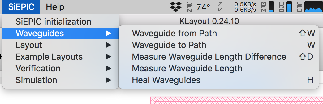 Hot keys · Issue #27 · SiEPIC/SiEPIC-Tools · GitHub
