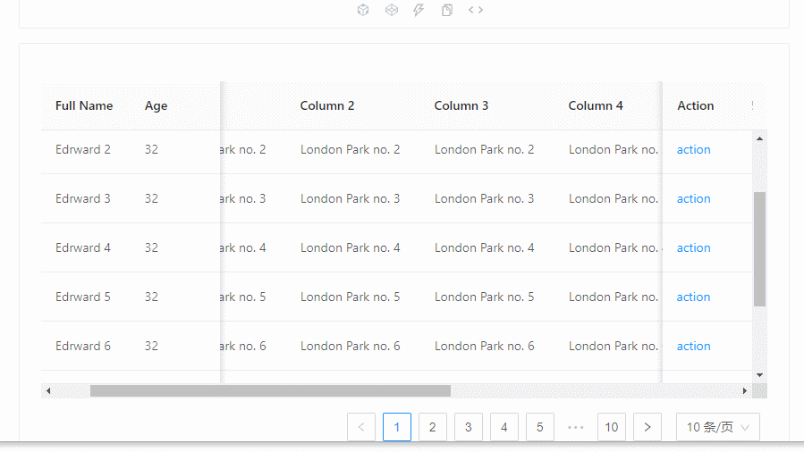 Table组件固定列、表头后CSS样式问题 · Issue #23492 · ant-design/ant-design · GitHub