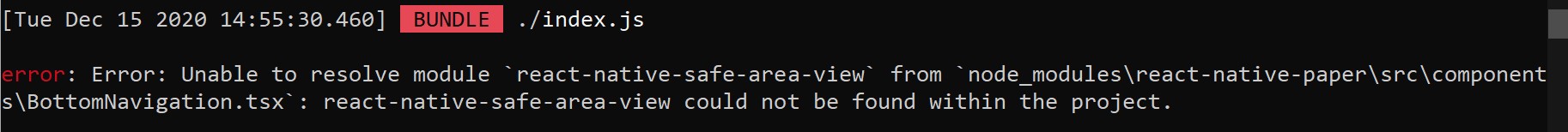 react-native-safe-area-view missing after upgrading to 4.5.0 · Issue ...