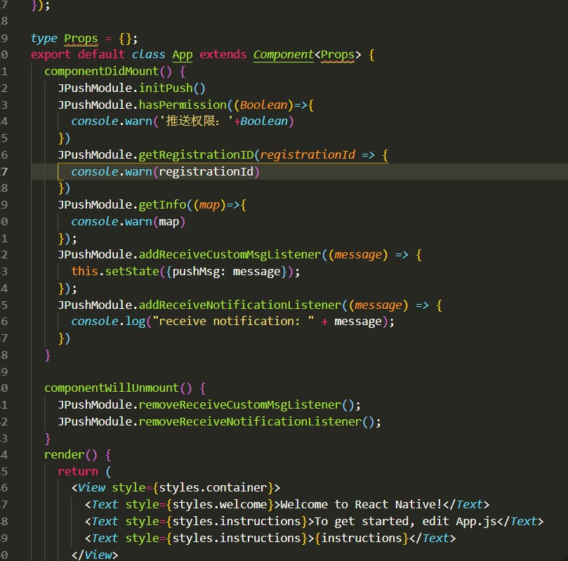 Android 安卓下 无法获取到 rid ： JPushModule.getRegistrationID · Issue #610 · jpush/jpush-react-native ...
