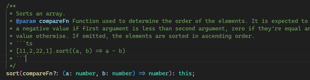 sort method has no thisObject param · Issue #21750 · mdn/content · GitHub