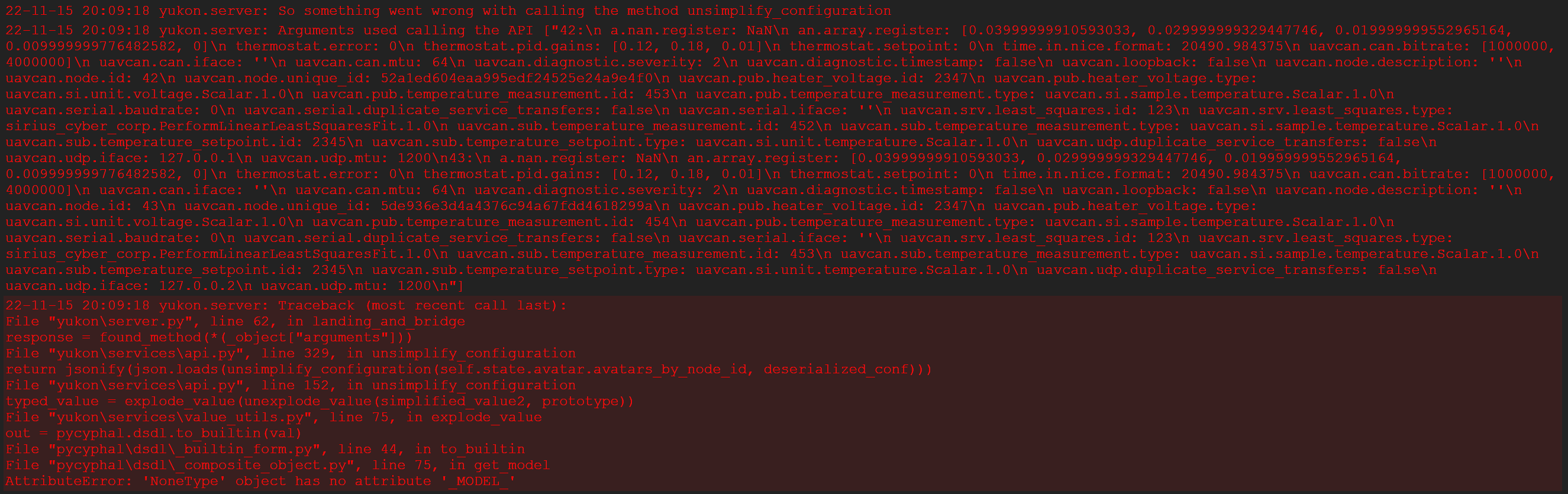 Problem with loading a configuration that contains None · Issue #215 ...