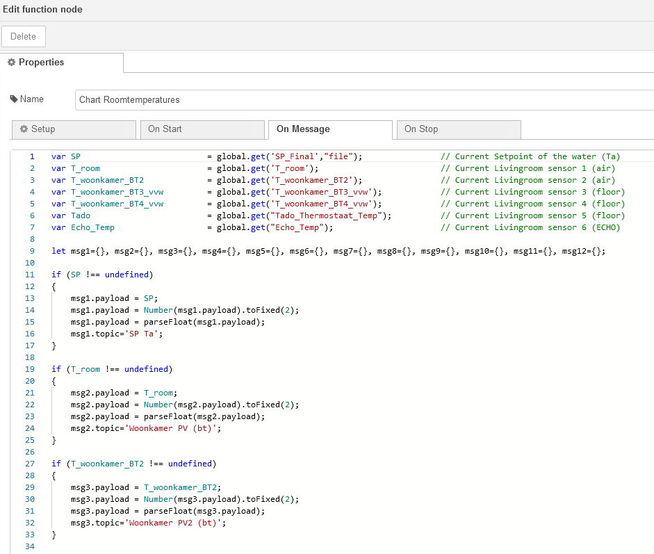 [BUG]: On Temperature page the Ta is plotted on the living room graph. · Issue #75 · edterbak ...