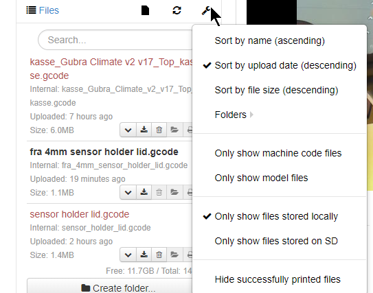 Uploaded gcode not automatically selected on upload · Issue #154 · fieldOfView/Cura ...