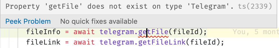 Missed getFile typing · Issue #843 · telegraf/telegraf · GitHub
