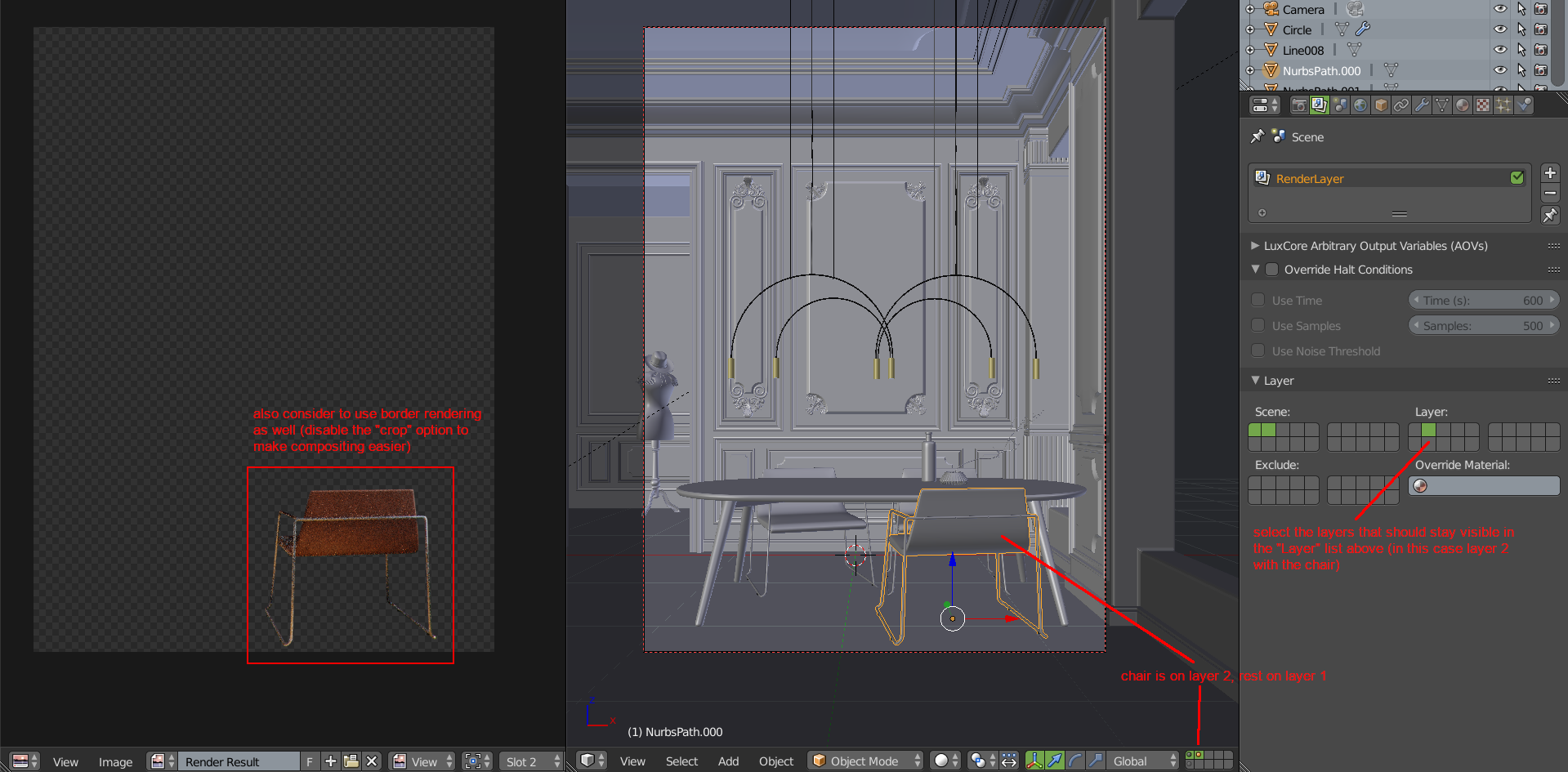 Render Selected · Issue #263 · LuxCoreRender/BlendLuxCore · GitHub