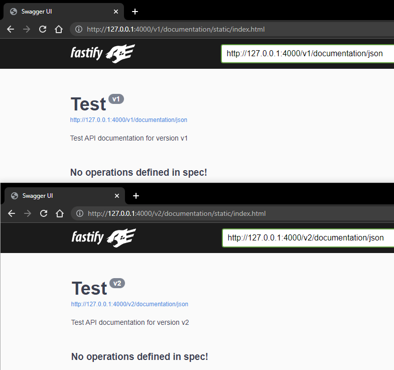 Trouble generating separate Swagger documentation for different ... Trouble generating separate Swagger documentation for different ...