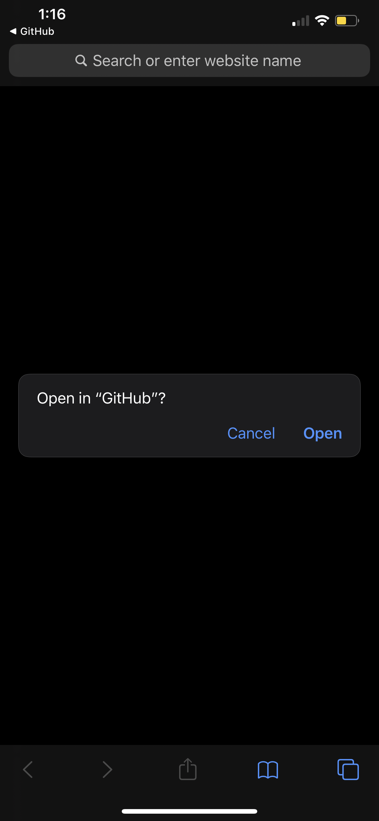 SSO GitHub Organizations in iOS 13.X | GitHub mobile app v1.3.4 ...
