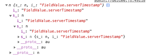 FieldValue.serverTimestamp() no longer serializable · Issue #3862 · firebase/firebase-js-sdk ...