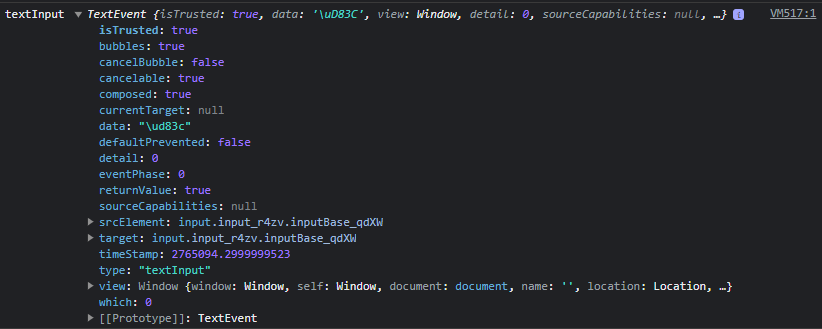 This Page Crashed Uri Malformed When Inserting Win10 Keyboard Emoji On Api Field · Issue