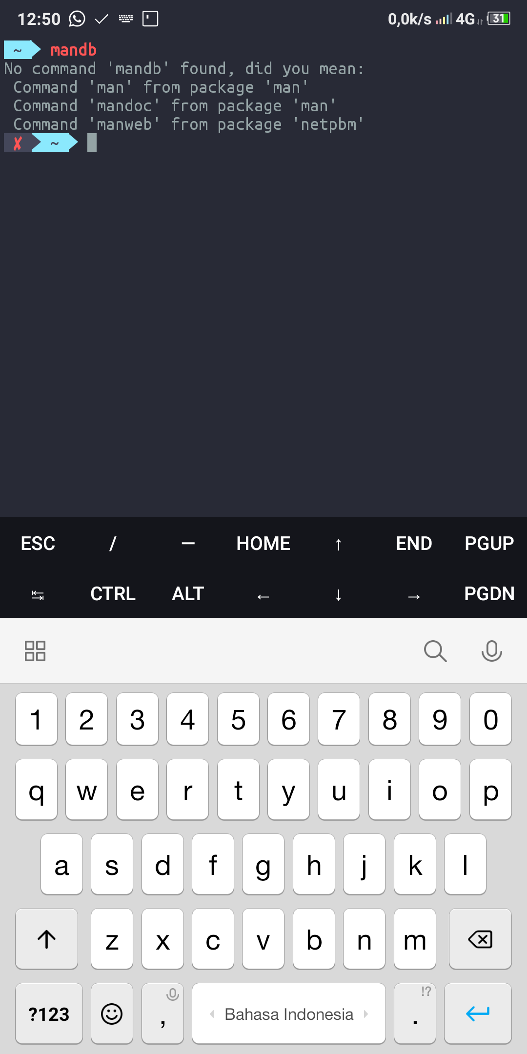 mandb not found · Issue #3945 · termux/termux-packages · GitHub