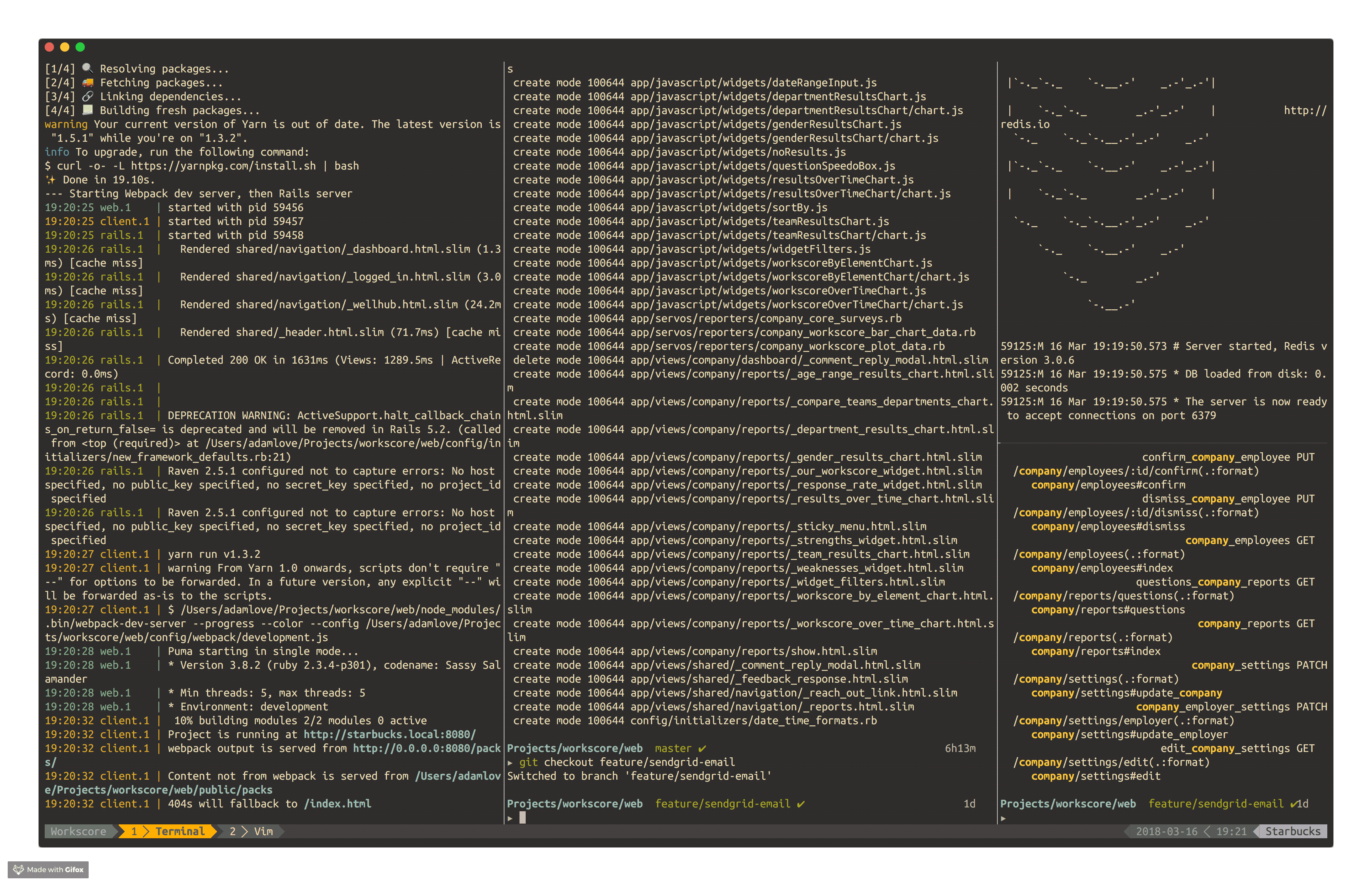 GitHub - itsadamlove/dotfiles: @itsadamlove dofiles: zsh, vim, tmux