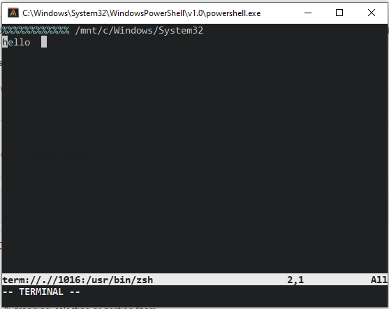 Phantom cursor in Neovim's embedded terminal on Windows · Issue #4573 ...