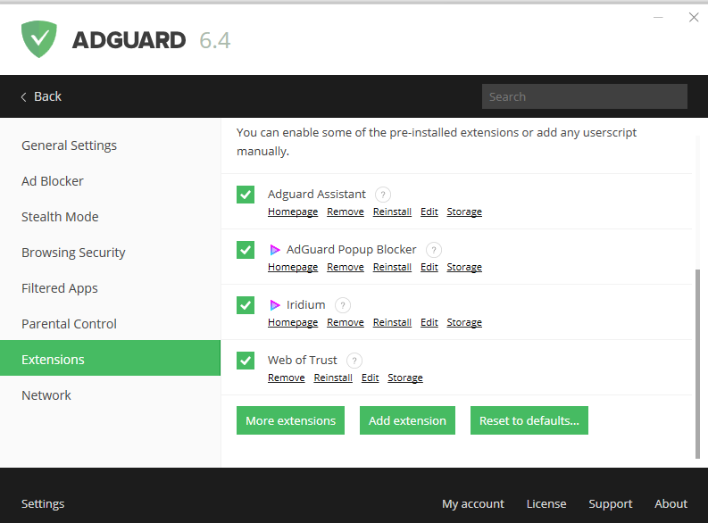 Default extension receives custom JS icon · Issue #2376 · AdguardTeam/AdguardForWindows · GitHub