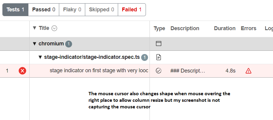 Improve Column Resize On Main Report Page · Issue 41 · Cenfunmonocart Reporter · Github 