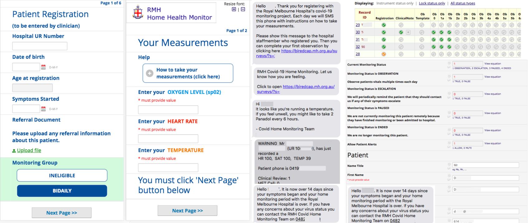 GitHub - rmhcovid/txtmon: Remote monitoring of Covid-19 patients via REDCap survey tools