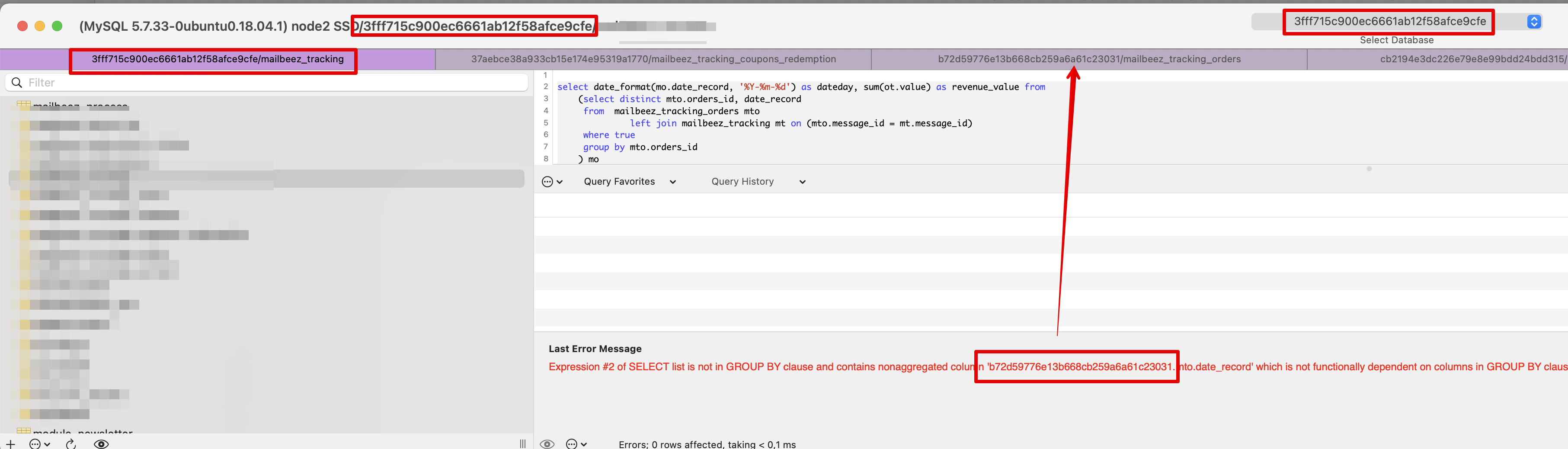 WARNING - FATAL ERROR: Mixing up Databases · Issue #978 · Sequel-Ace/Sequel-Ace · GitHub