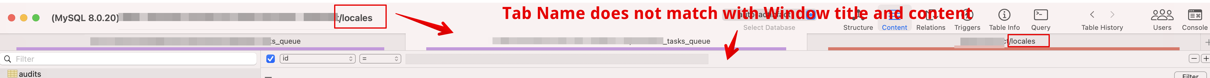 WARNING - FATAL ERROR: Mixing up Databases · Issue #978 · Sequel-Ace/Sequel-Ace · GitHub