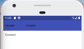 Header is not adjusting the height of the Android status bar · Issue ...