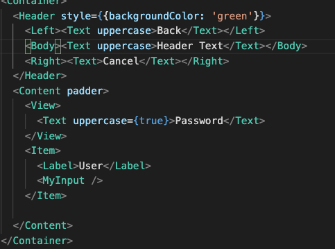 Warning: Received `false` for a non-boolean attribute `uppercase` · Issue #2945 · GeekyAnts ...
