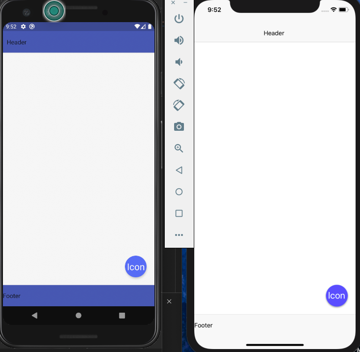 Fab and footer aren't compatible · Issue #3120 · GeekyAnts/NativeBase ...