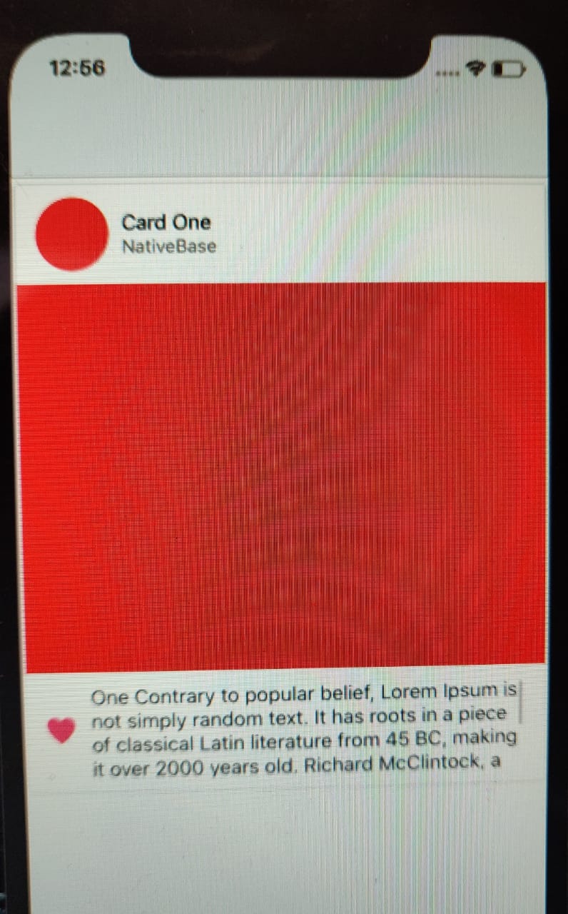 Last CardItem text cut off in DeckSwiper component · Issue #2386 ...