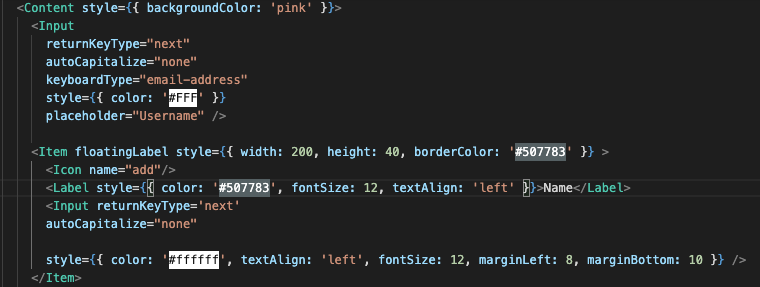 dosent change color of TextIput · Issue #3128 · GeekyAnts/NativeBase · GitHub