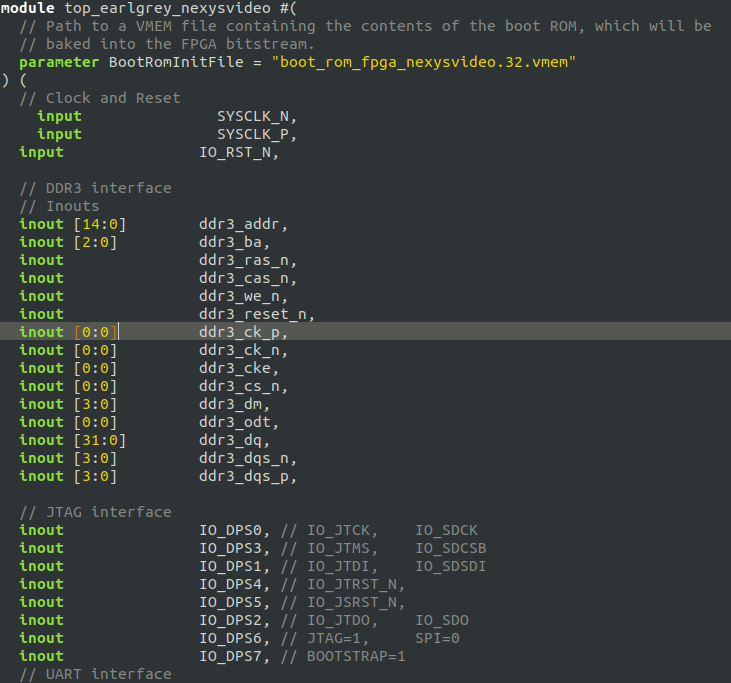 [question] adding a DDR3 controller · Issue #5598 · lowRISC/opentitan · GitHub