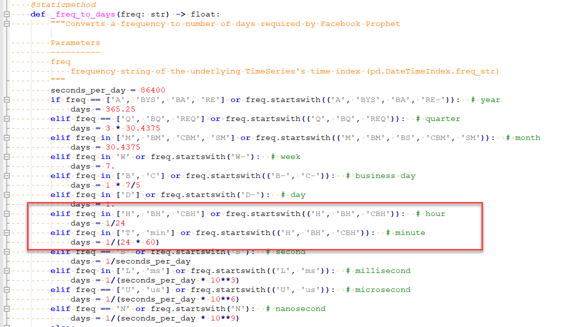 [BUG] prophet_model.py wrong code duplication · Issue #666 · unit8co/darts · GitHub