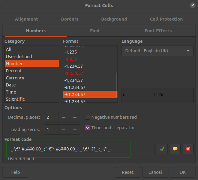 The 'getFormattedValue()' doesn't format nubmers with space character modifier (underscore) in ...