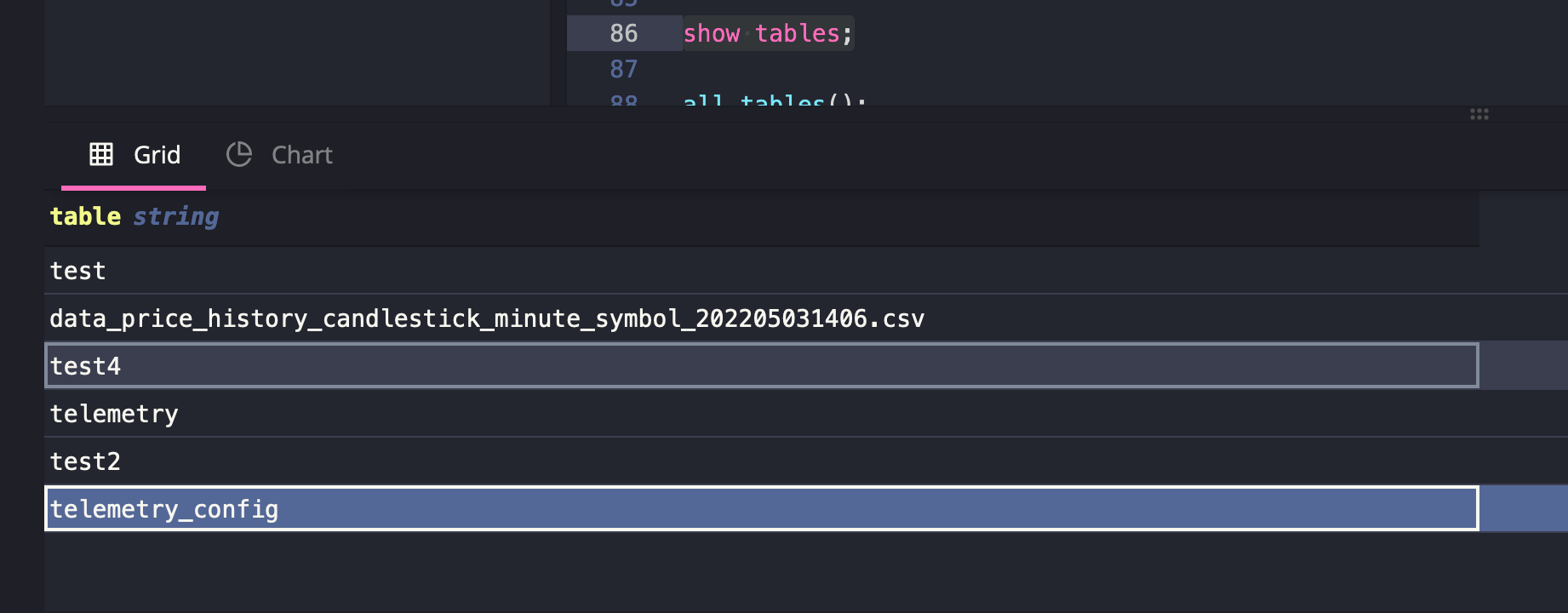 `tables()` function does not display tables migrated from 6.2.x · Issue #2104 · questdb/questdb ...