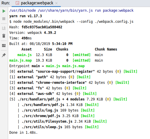 BabeJs + Flow: syntax error when build through `serverless package` - it ignores .babelrc ...