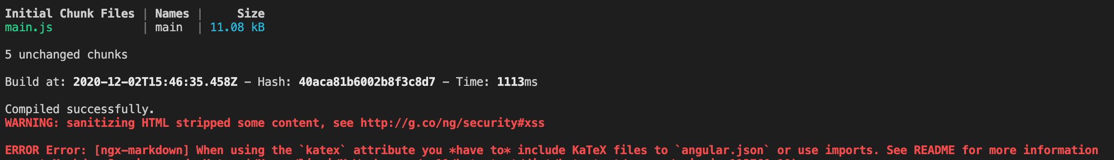 Using katex or emoji directive on SSR mode, Print Error log but rendered OK. · Issue #271 ...