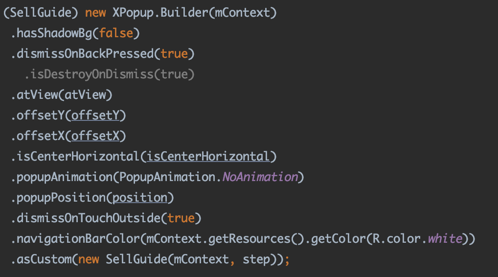 自定义继承AttachPopupView弹窗位置偏移 · Issue #736 · junixapp/XPopup · GitHub