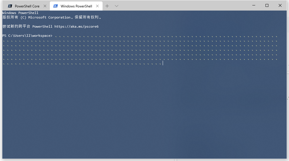 infinite auto print 、 · Issue #3925 · microsoft/terminal · GitHub