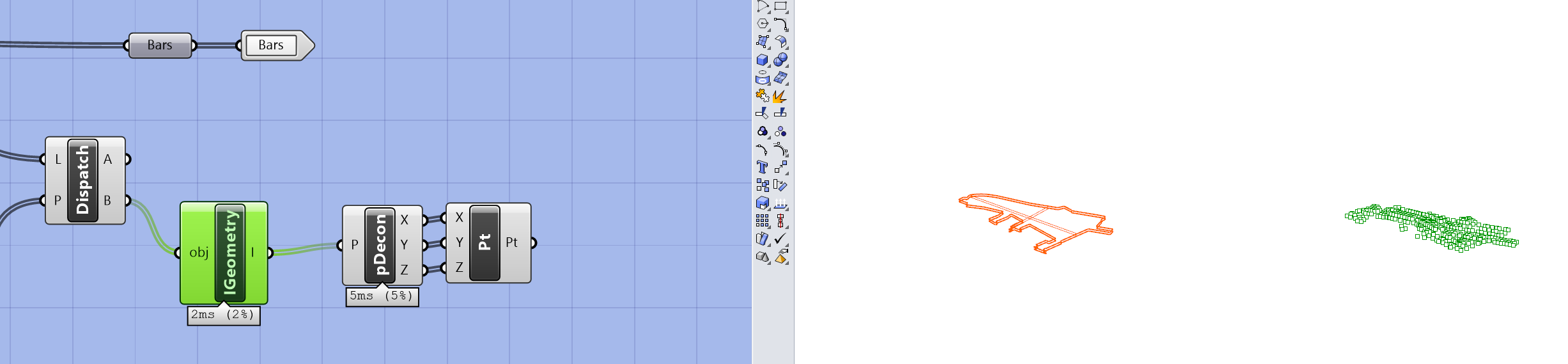 Grasshoppertoolkit Node Geometry Preview Incorrect · Issue 399