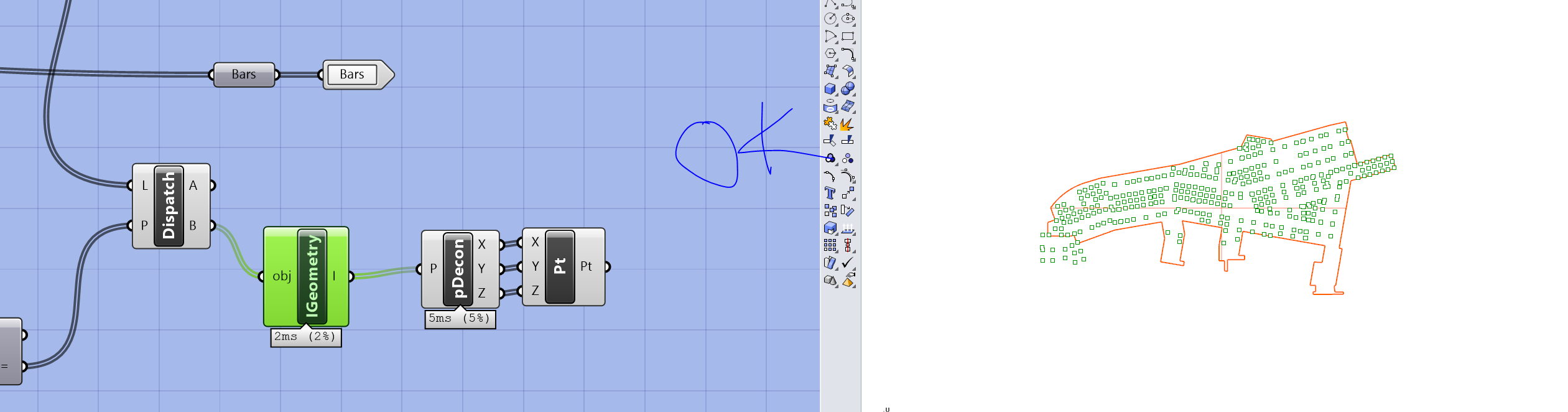 Grasshoppertoolkit Node Geometry Preview Incorrect · Issue 399