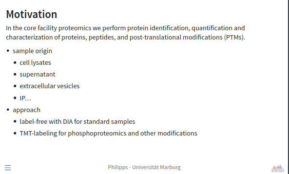 Changing orientation of a slide dependent on the size and orientation ...