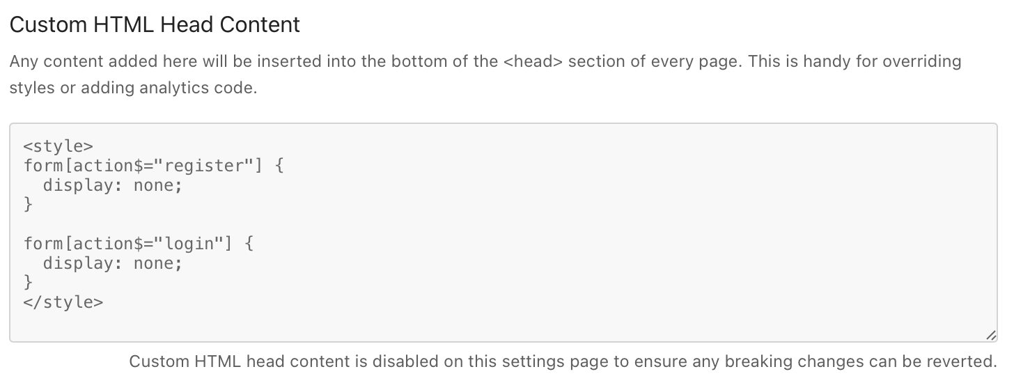 Add the option to disable the default Email/Password authentication option · Issue #1090 ...