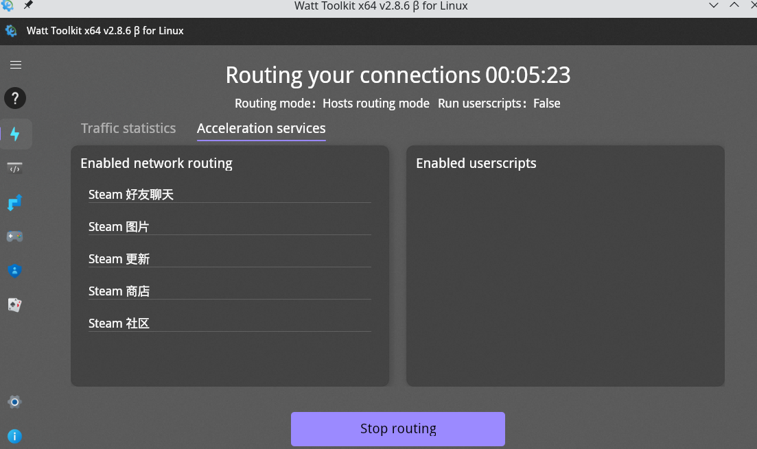 🐛[BUG] Manjaro上开启加速后Steam卡在Logging in但是一直有流量,关闭后Steam正常 · Issue #2758 · BeyondDimension ...
