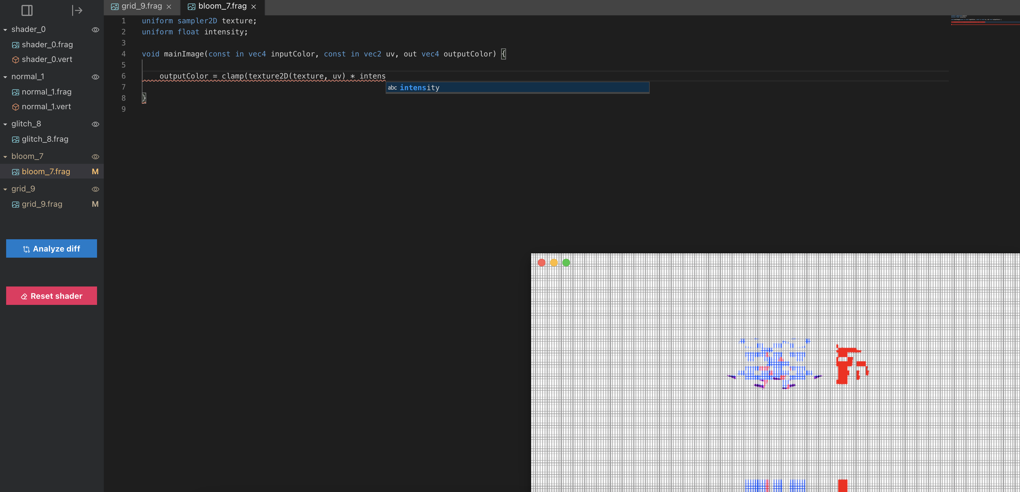 I present you the live shader editor compatible with postprocessing · Issue #272 · pmndrs ...