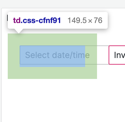 DateTimePicker: wrong element width · Issue #78466 · grafana/grafana · GitHub