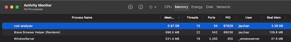 Memory hogger on Mac M1 · Issue #77 · lapce/lapce · GitHub