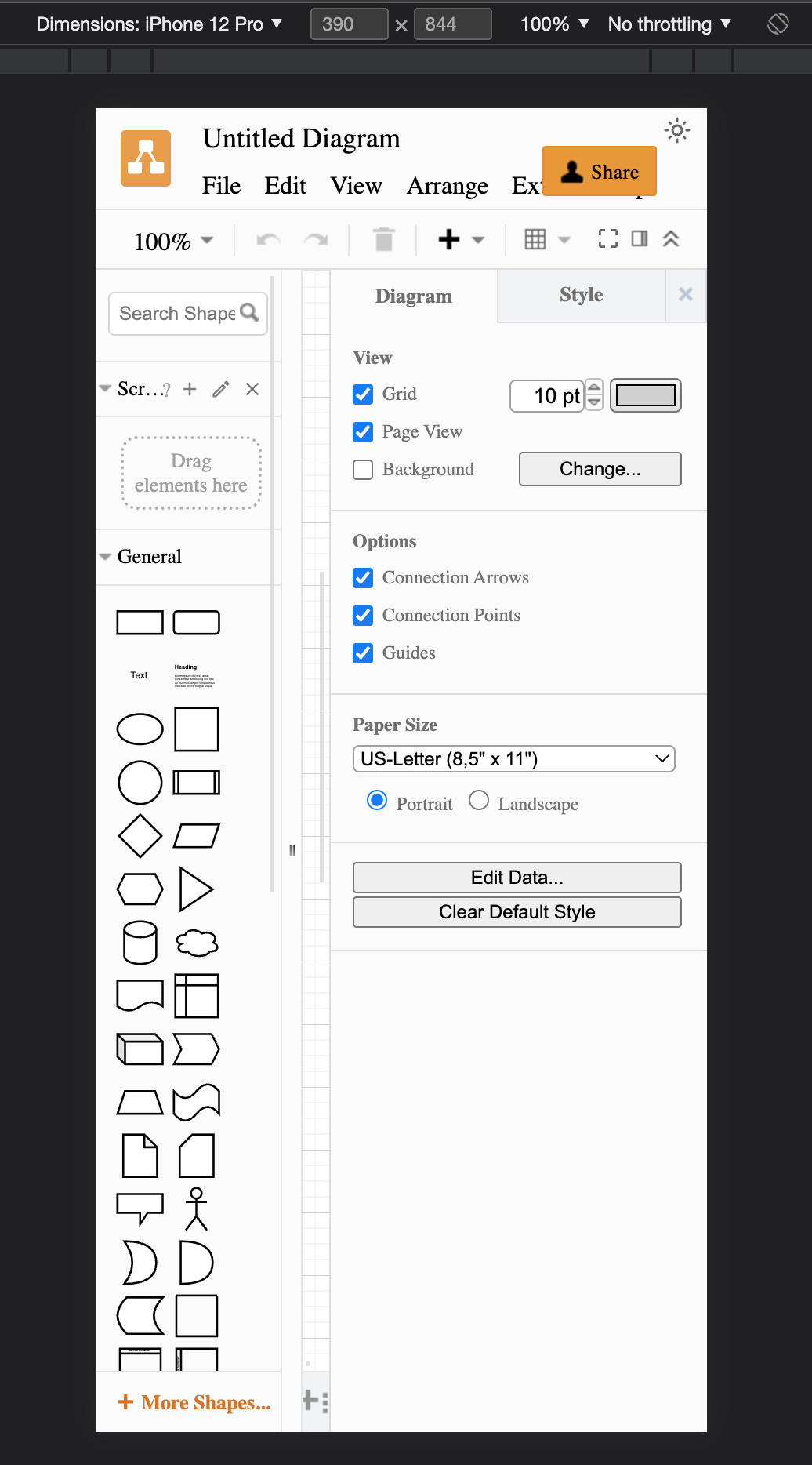 in mobile client 20.5.3 self-host can't display mobile view · Issue #3179 · jgraph/drawio · GitHub