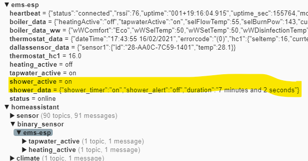 Shower Boolean For Mqtt · Issue 369 · Emsespems Esp · Github