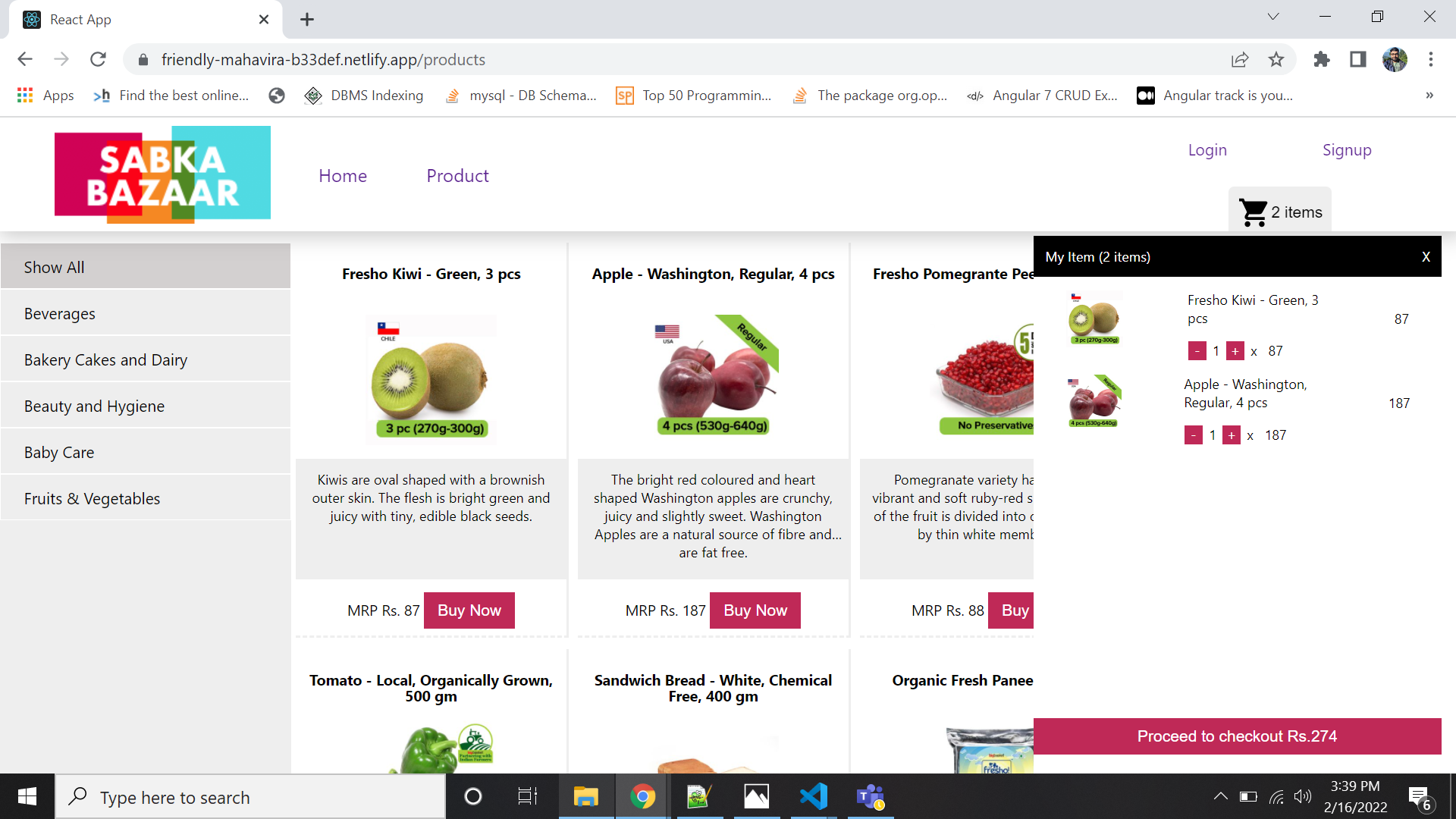 sabka-bazaar - Codesandbox