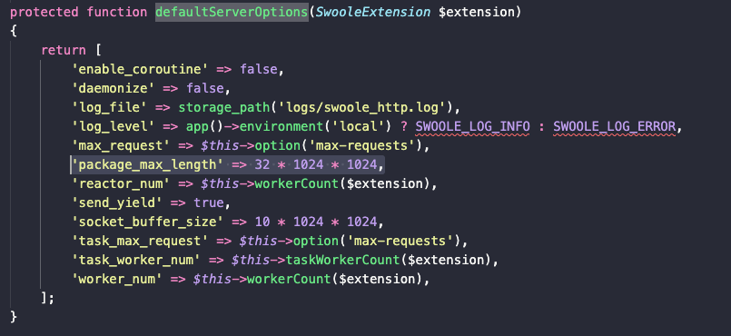 Request Entity Too Large - client_max_body_size not effect · Issue #390 · laravel/octane · GitHub
