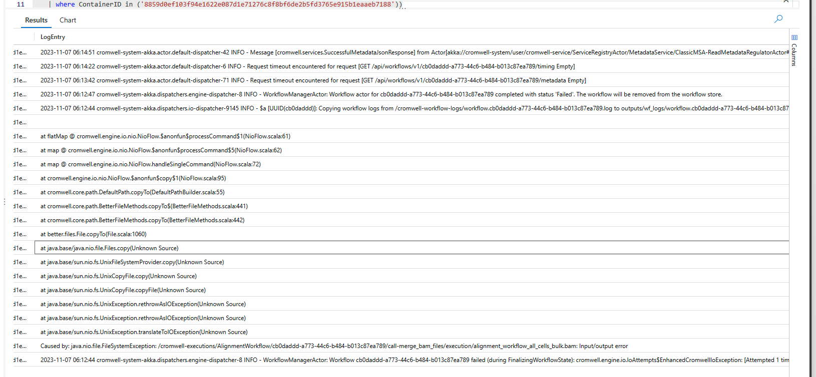Large Bam files fail to copy into the output directory · Issue #733 · microsoft/CromwellOnAzure ...