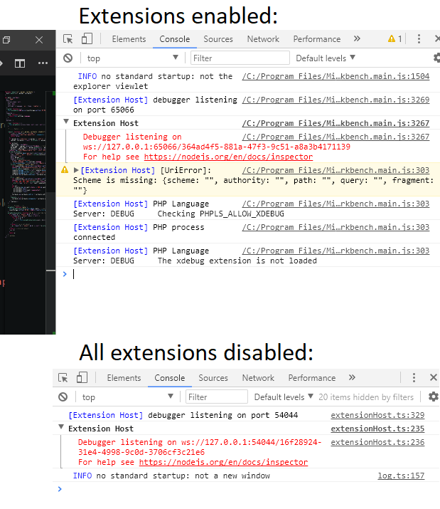 Minimap not hide anymore · Issue #65995 · microsoft/vscode · GitHub